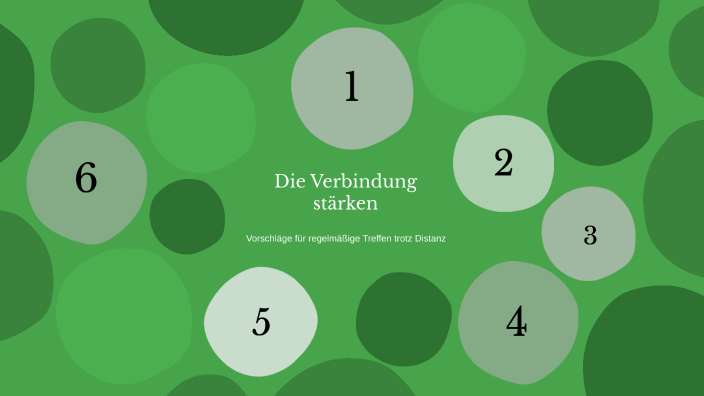 Die Verbindung stärken by Tatjana Meier on Prezi