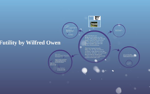 Futility by Wilfred Owen by bronte coates on Prezi