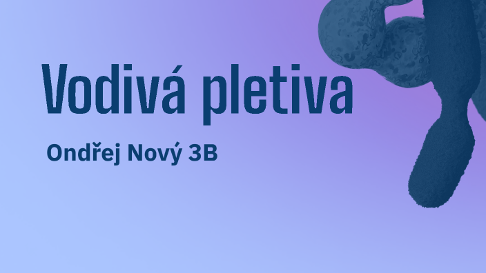 Vodivá pletiva by Ondřej Nový on Prezi