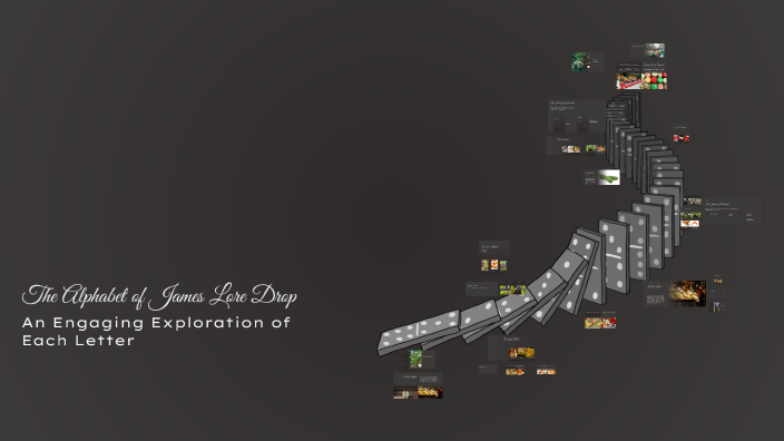 The Alphabet of James Lore Drop by James Pennington on Prezi