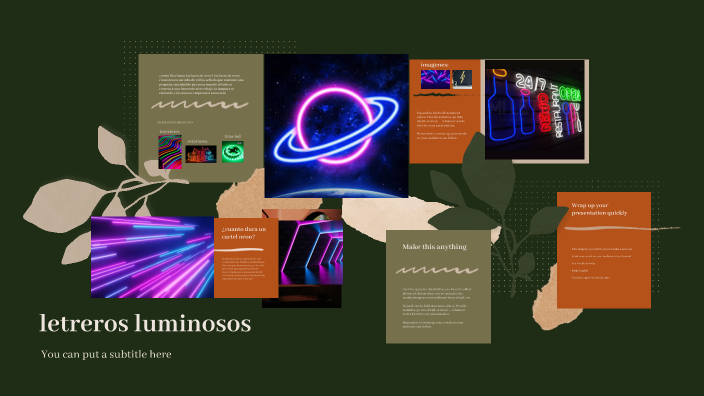 ¿como funcioana las luces de neon? las luces de neon consisten en un ...