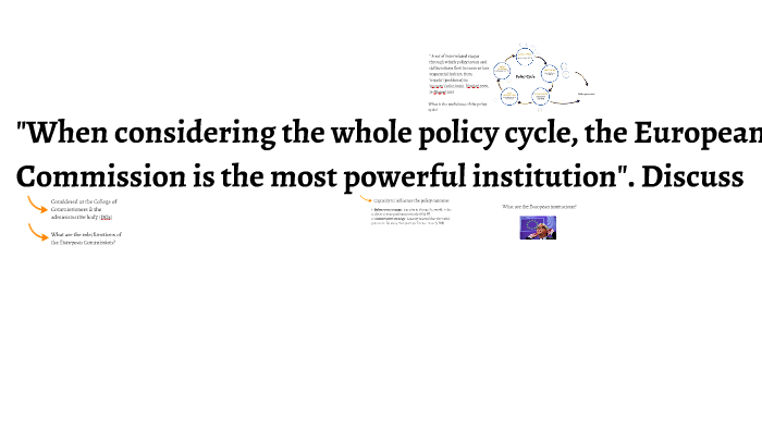 The development of new policy processes over the years has by natacha ...