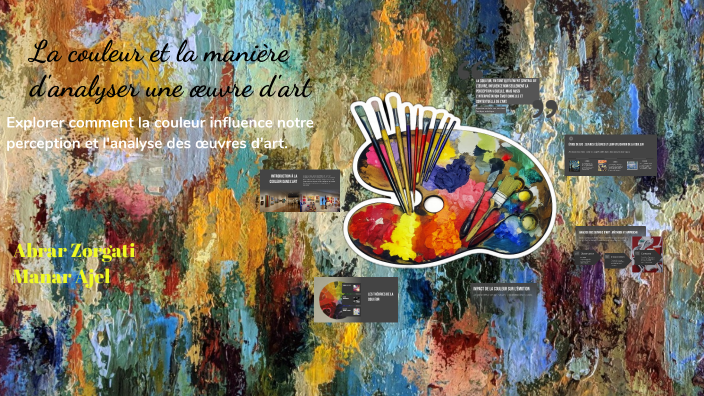 La couleur et la manière d'analyser une œuvre d'art by Abrar Zorgati on ...