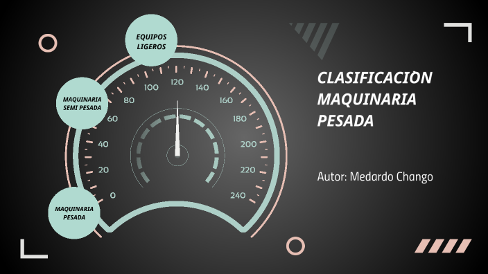 CLASIFICACION DE LA MAQUINARIA Y EQUIPO PESADO by Medardo Rene Chango ...