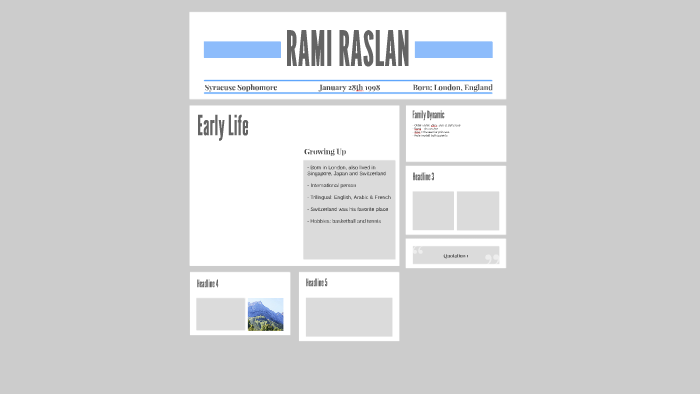 RAMI RASLAN by Erin Gaffney on Prezi