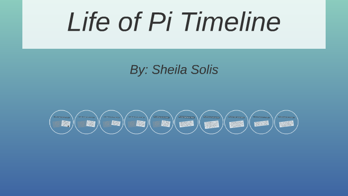 Life of Pi Timeline by sheila solis on Prezi