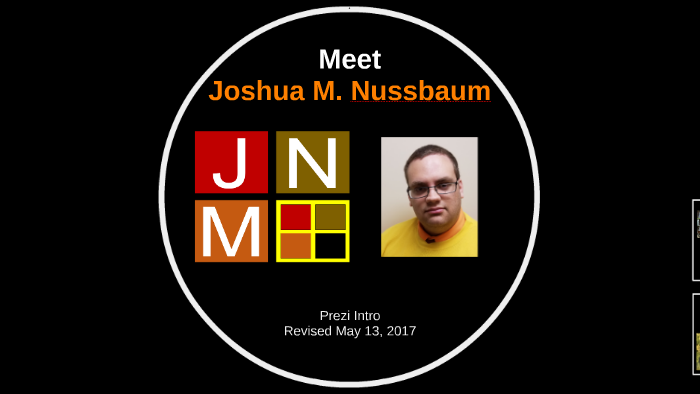 Meet Joshua M. Nussbaum by Joshua Nussbaum on Prezi