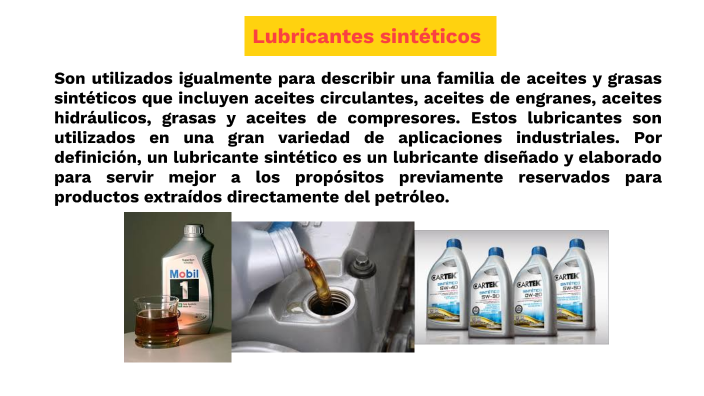 lubricantes sintéticos y solidos by Eli eduardo Alaña on Prezi