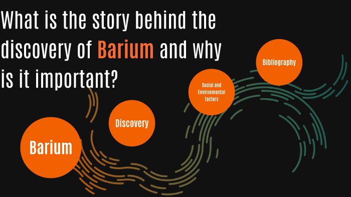 Barium chem infographic by Justin Chungue on Prezi