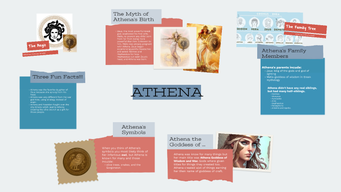 Athena the Greek Goddess by Molly Holbrook on Prezi