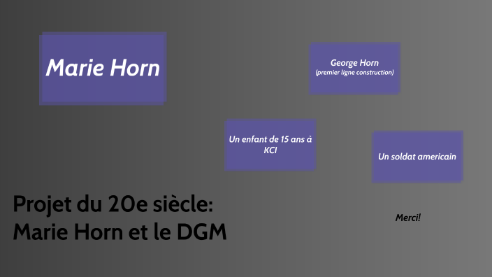 Projet du 20e siècle - DGM by Nolan Stanley-Horn on Prezi