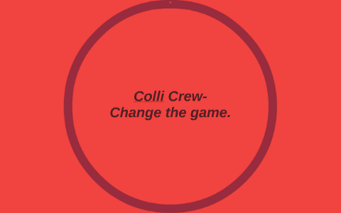 Colli Crew- Change the game. by nulufer ozturk on Prezi