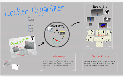 Virtual Design Challenge- Locker Organizer by Stephanie Habel
