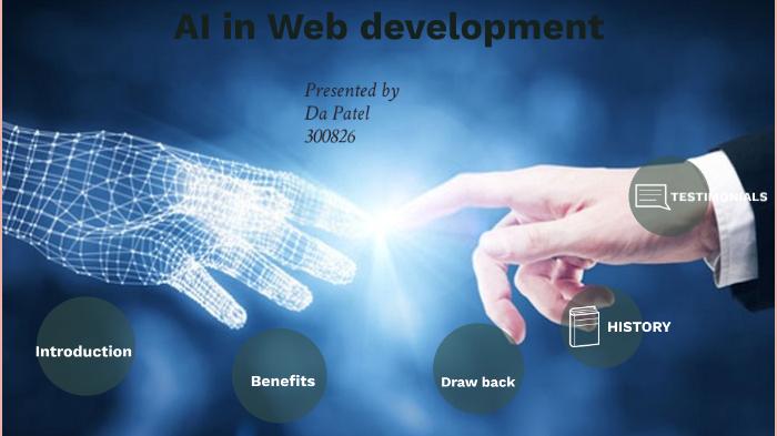AI in web development by darshini patel on Prezi