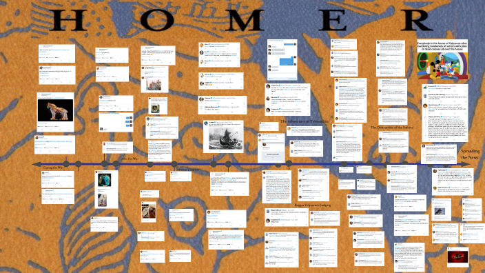 The Odyssey: A Novel Shown Through Tweets by Noah Landsberg on Prezi