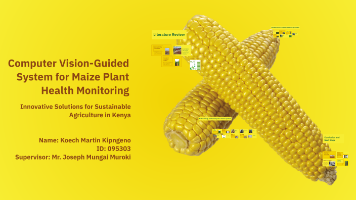 Computer Vision-Guided System for Maize Plant Health Monitoring by ...