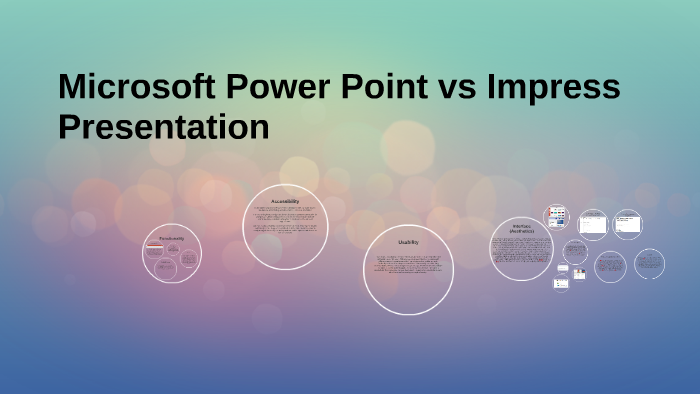 Microsoft Power Point Vs Impress Presentation By Jordan Ng