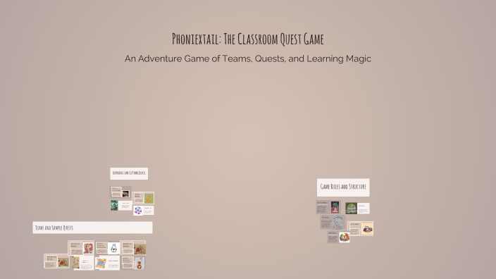 Phoniextail: The Classroom Quest Game by Kendra Cornejo on Prezi