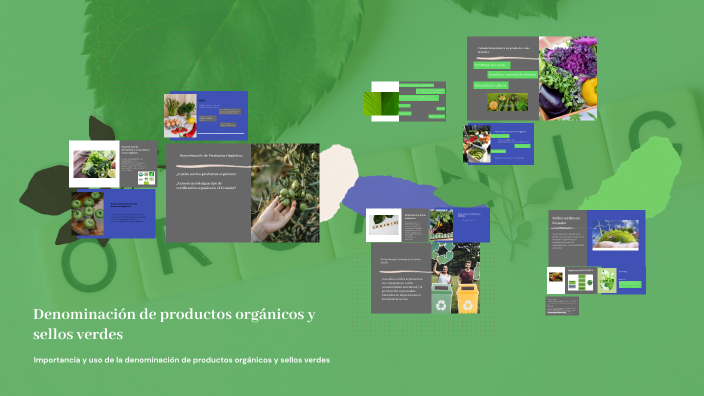 Denominación de productos orgánicos y sellos verdes by Elvis Lasluisa on Prezi