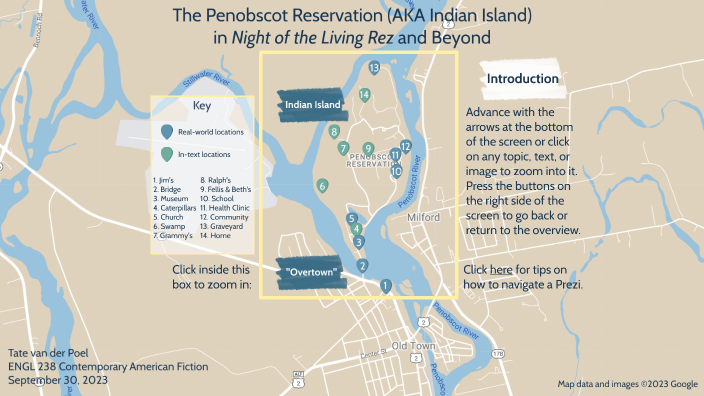 Night of the Living Rez Map by Tate van der Poel on Prezi
