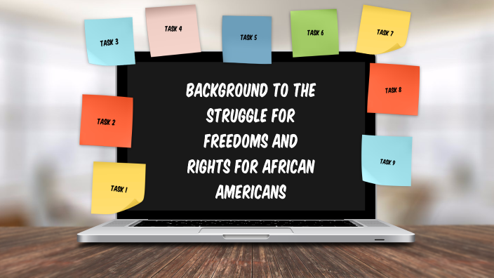 Background to the struggle for rights and freedoms for African ...