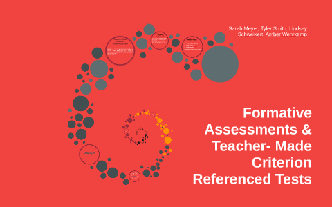 Formative Assessments & Teacher- Made Criterion Referenced T by Am Ber on Prezi