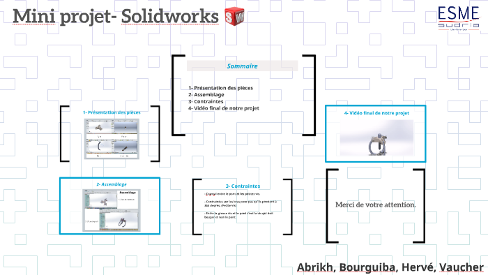 Mini projet- Solidworks by Coralie vaucher on Prezi
