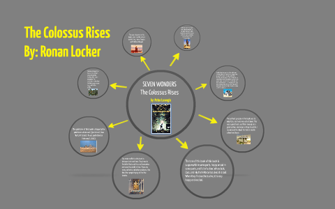 The Seven Wonders The Colossus Rises literacy fair project by Ronan ...