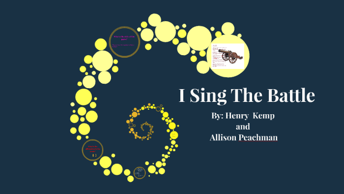 I Sing The Battle by Henry Kemp and Allison Peachman by Allison ...