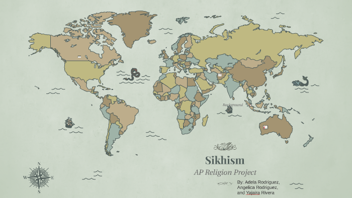 Spread Of Sikhism Map