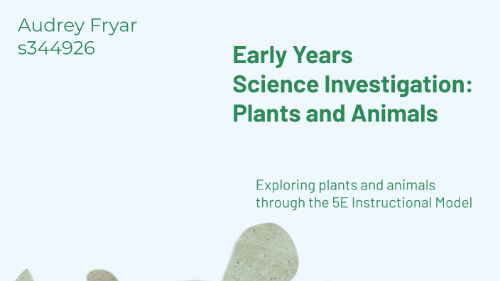 Exploring the Early Years: Science Investigations with Plants and ...