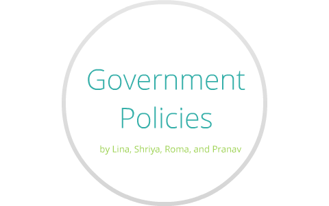 Government Policy in the 1920s by Pranav Nair on Prezi