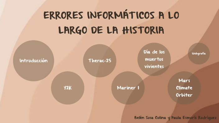 ERRORES INFORMÁTICOS A LO LARGO DE LA HISTORIA by Paula Esmorís on Prezi
