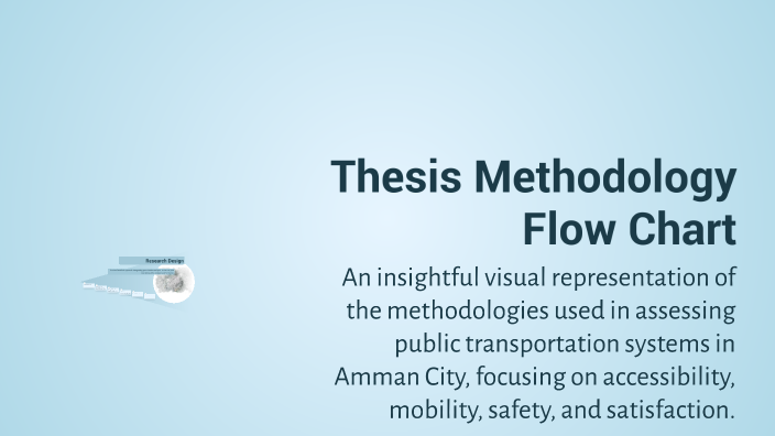 Thesis Methodology Flow Chart by Demah Hassan on Prezi