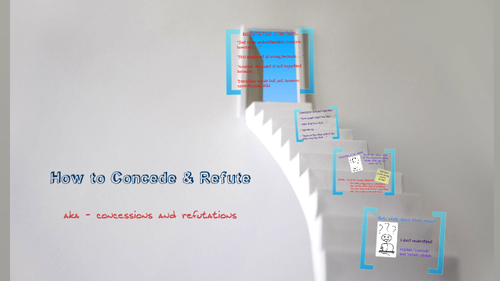 Concede & Refute by Tammy Carpenter on Prezi