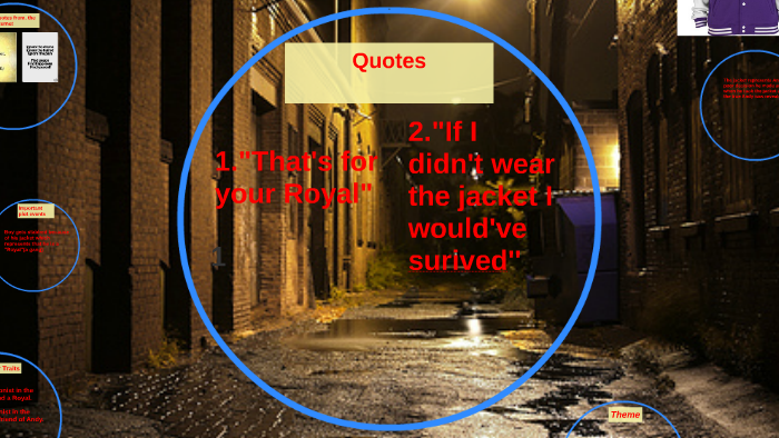 On The Sidewalk Bleeding by nobi juan on Prezi