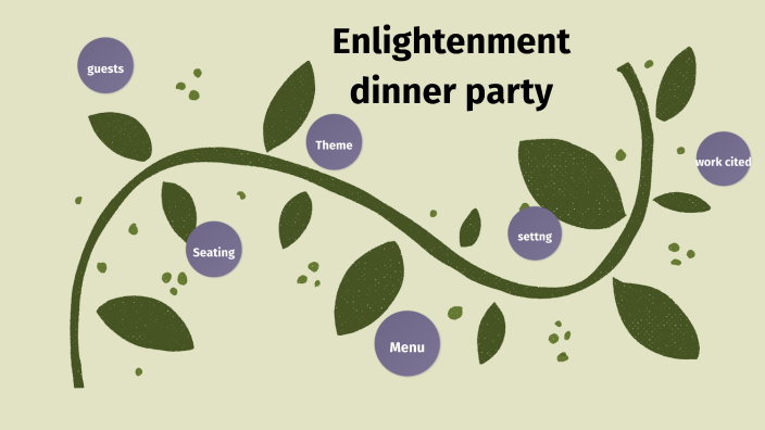 Enlightenment dinner party by Sofia Emerson on Prezi