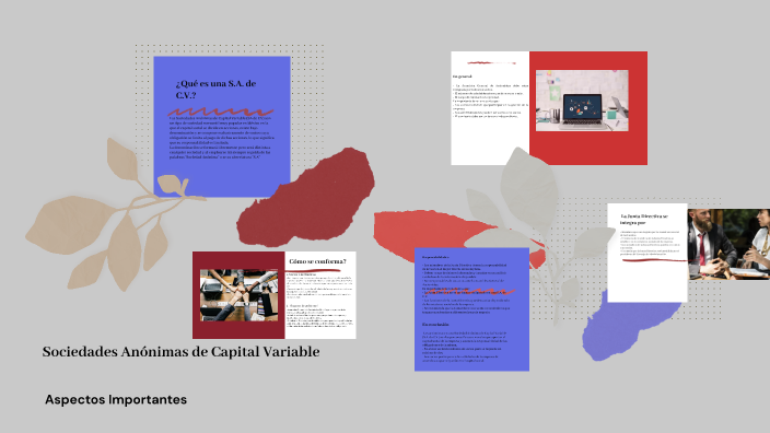 Sociedades Anónimas de Capital Variable by ALBERCAS VENZAR on Prezi