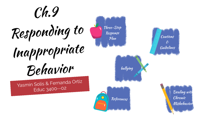 chapter 9: Responding to Inappropriate Behavior by yasmin solis on Prezi
