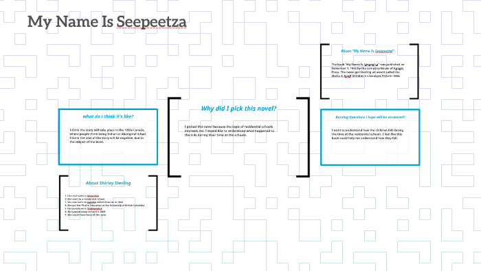 My Name Is Seepeetza by Anita Di Lorenzo on Prezi