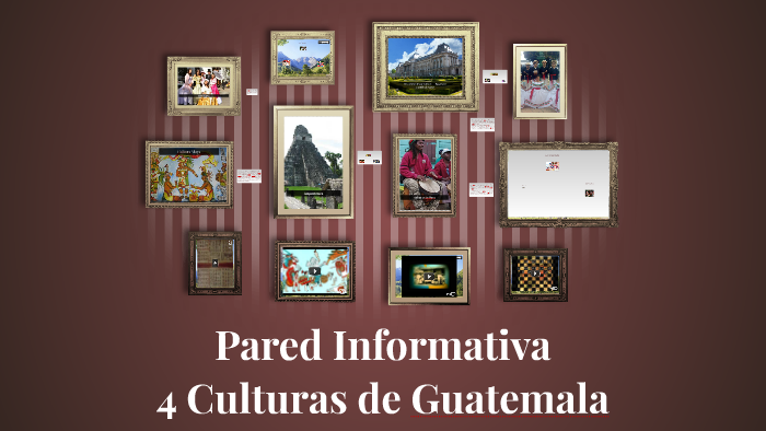 Cuatro Culturas de Guatemala--Pared Informativa by Gloria Dionisio on Prezi