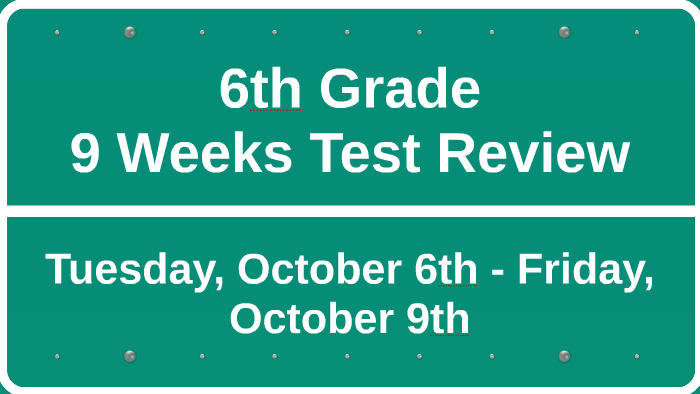 9 Weeks Test Review by Lincoln Boyd on Prezi
