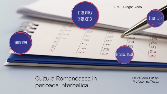 Cultura Romaniei in perioada interebelica(literatura) by Midoni Lucian ...