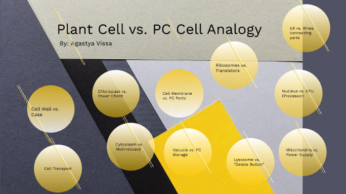 Plant Cell vs. A PC Cell Analogy by agastya vissa on Prezi