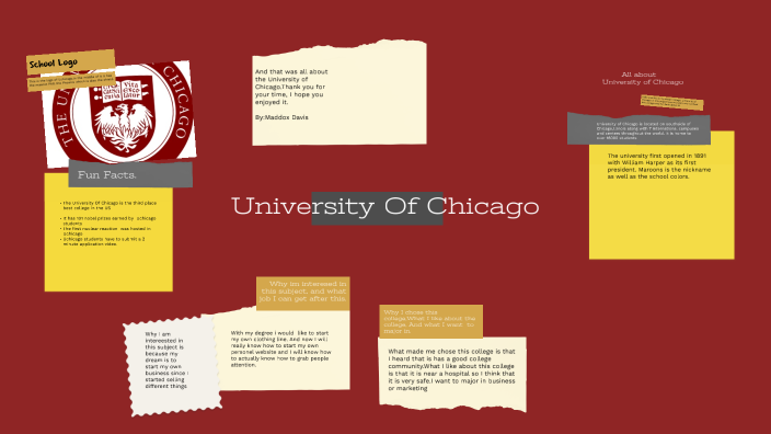 University Of Chicago by Maddox Davis on Prezi