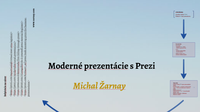 Moderné prezentácie s Prezi by Michal Zarnay on Prezi