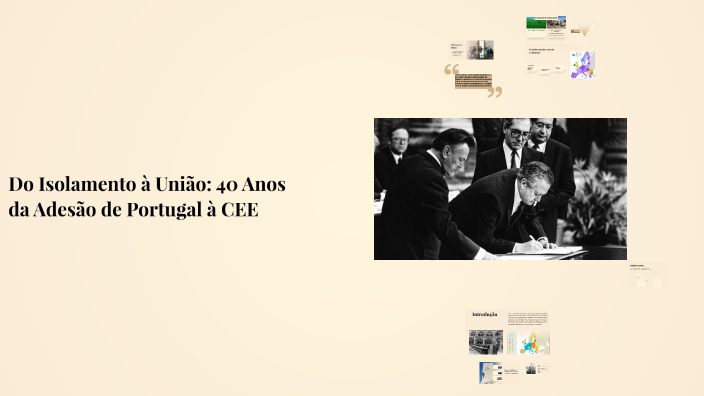 Do Isolamento à União: 40 Anos da Adesão de Portugal à CEE by Maria ...