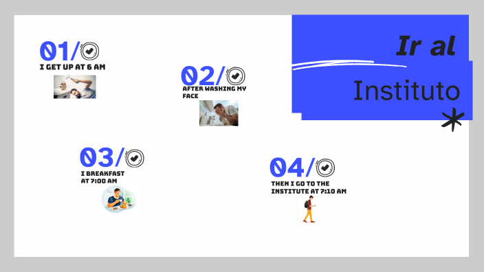 Proceso para ir al instituto by Angel Barboza on Prezi