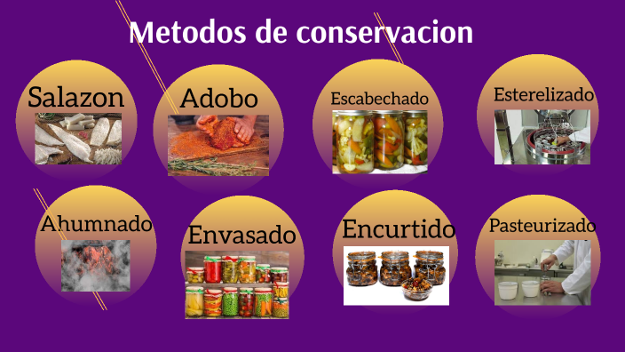 métodos de conservación by on Prezi