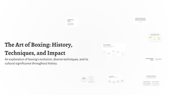 The Art of Boxing: History, Techniques, and Impact by on Prezi